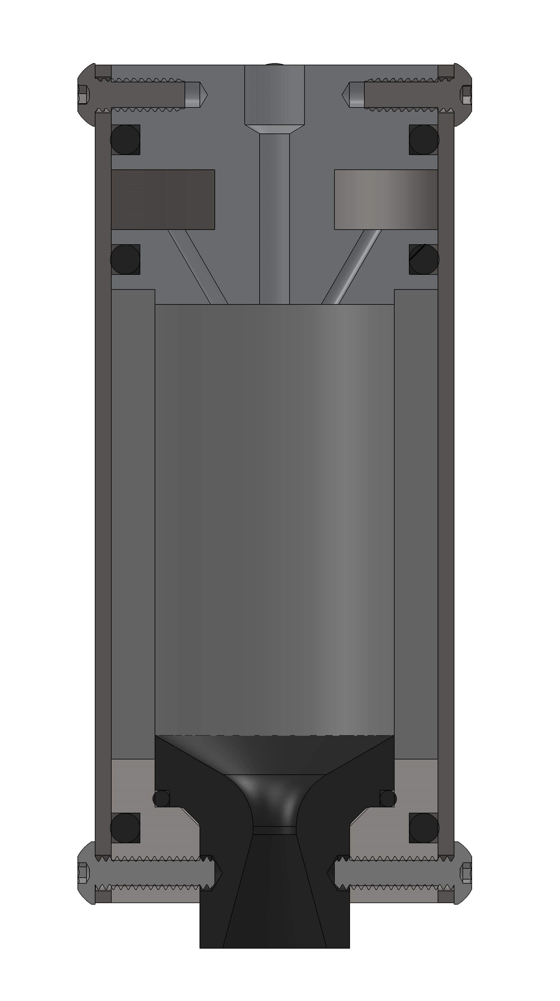 Gaseous Oxygen and Propane Rocket Engine Machining and Test | Reaction ...